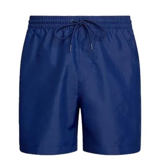 Calvin Klein Blaue Badeshorts mit Seitenstreifen - - Swimwear - Herren - Blau - XL