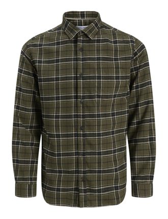 Jack & Jones Jjjames Flannel Shirt Ls Pls - Plus Size