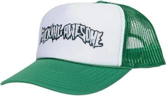 Fa Homme, Accessoires, Multicolore, Taille: ONE Size Scanner Warp Stamp Trucker Hat