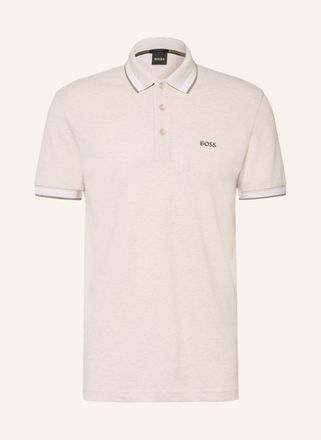 HUGO BOSS Piqu&eacute;-Poloshirt Paddy Curved Regular Fit weiss