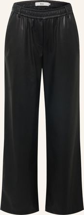 Brax Brax Culotte Maine In Lederoptik schwarz