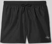 Calvin Klein Underwear Badeshorts mit Logo Detail
