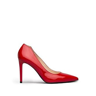 Nero Giardini E211041DE Escarpins Femme en Vernis - Rouge 36 EU