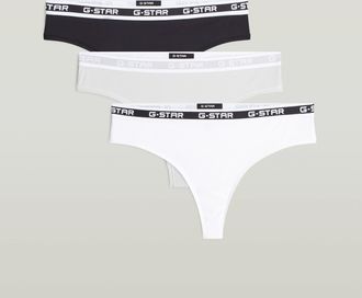 G-Star Bazilian Brief 3er-Pack - Mehrfarbig - Damen