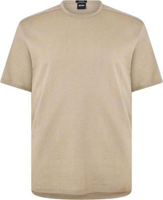 HUGO BOSS Tiburt T-Shirt f&uuml;r Herren (Dunkelbeige)