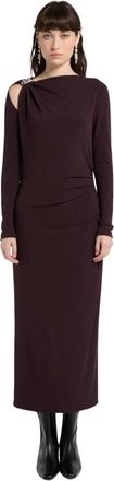 Marella Mllpatto Maxi Dress - Femme - Robes - Rouge - Taille: 42 FR
