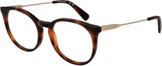 Longchamp Braune Metallbrille (Gestelle)