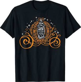 Disney Cinderella Halloween-Kürbiskutsche T-Shirt