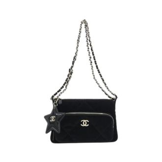 Chanel Pre-owned Vintage Umh&auml;ngetasche - - Pre-owned - Damen - Schwarzk - ONE SIZE