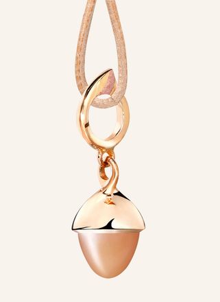 Tamara Comolli Tamara Comolli Anh&auml;nger Pendant Mikado Flamenco Moonstone Brown Brauner Mondstein 18k Ros&eacute;gold rosegold
