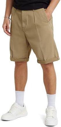 G-Star G-Star Homme Short Pleated Chino, Beige (safari D24544-C962-B444), 32