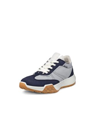 Ecco Damen Retro Sneaker, Marine, 39 EU