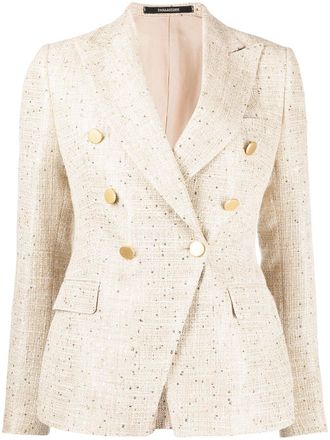 Tagliatore Doppelreihiger Blazer - Gold