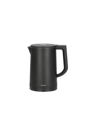 Severin Wasserkocher, Schwarz, Metall, Kunststoff, 21.8x23.8x16.0 cm, K&uuml;chenger&auml;te, Wasserkocher