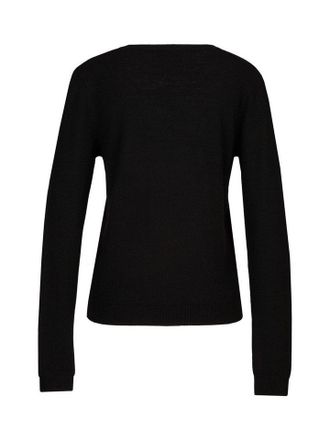 Dine 'N' Dance Strickpullover Vanja aus 100 % Merinowolle, Rundhals und Langarm