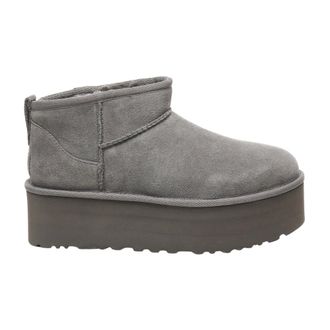 UGG Ugg, Femme, Chaussures, Gris, Taille: 41 EU Classic Ultra Mini Platform