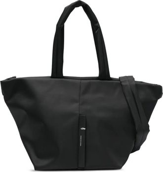 Côte & Ciel Tote Bag mit Logo - Blau