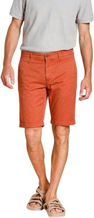 Mason's Homme, Shorts, Rouge, Taille: 3XL London Chino Bermuda