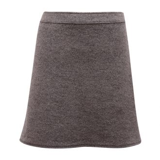 Max Mara Calia Minirock - - Skirts - Damen - Grau - M
