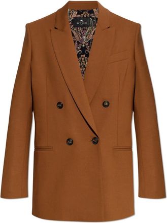 Etro Femme, Vestes, Brun, Taille: 40 FR Blazers