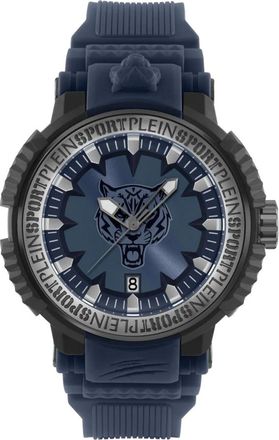 Plein Sport Homme, Accessoires, Bleu, Taille: ONE Size Montre Tiger Power