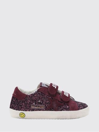 Golden Goose Old School Leder- und Wildleder-Sneaker von f&uuml;r Jungen mit Riemen