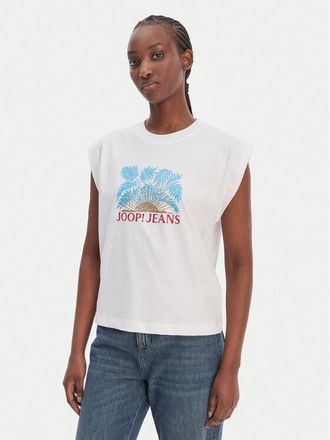 Joop JOOP! Jeans T-Shirt Tosha 30102133 Wei&szlig; Regular Fit
