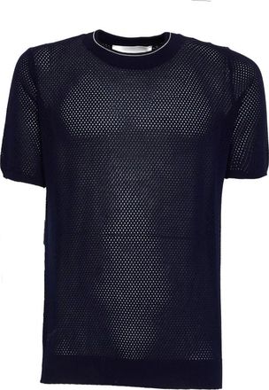 Amaranto Amar&aacute;nto, Homme, Pulls, Bleu, Taille: L Tricot &agrave; col rond