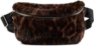 Bellerose Sac banane Joswel effet fourrure