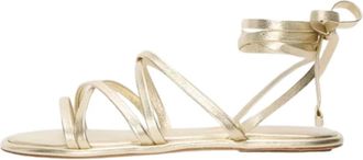 Max Mara Femme, Chaussures, Jaune, Taille: 36 EU Sandales Fiabe