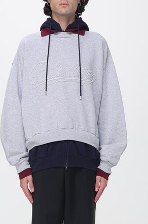 Balenciaga Oversize-Hoodie aus Baumwolle von mit Ton-in-Ton-Logo