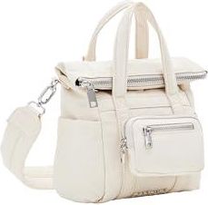 Desigual Bols_Basic Modular, Accessories Nylon Across Body Bag Femmes, Blanc, Taille Unique