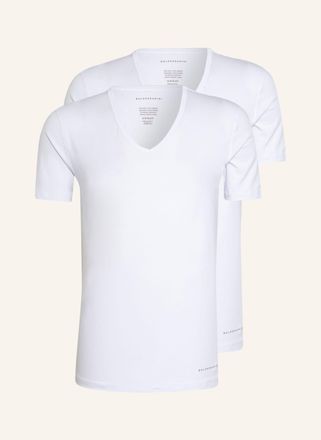 Baldessarini Baldessarini 2er-Pack V-Shirts weiss