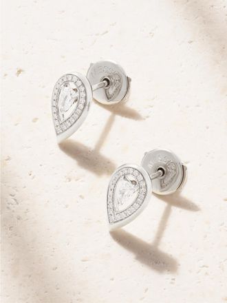 Messika Firey Ohrringe Aus 18 Karat Weißgold Mit Diamanten