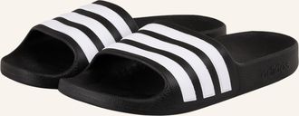 adidas Pantoletten Adilette Aqua schwarz