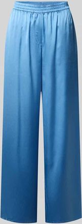 HUGO BOSS High Waist Stoffhose mit Satinschimmer