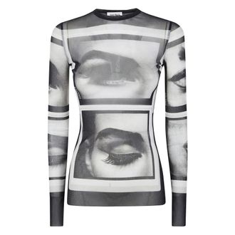 Jean Paul Gaultier Damen, Oberteile, Schwarzk, LGr&ouml;&szlig;e