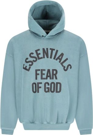 Fear of God Homme, Sweatshirts et sweats &agrave; capuche, Bleu, Taille: XL Campus 90s Sweat &agrave; capuche