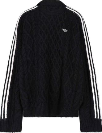 adidas Pullover Mit Zopfstrick