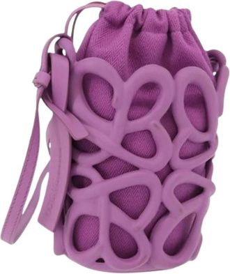 Loewe Sac bandouli&egrave;re Pre-owned - Femme - Pre-owned - Violet - Taille: ONE Size