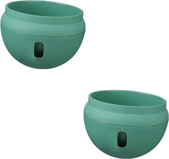 BESPORTBLE 2 STK hängender orchideenblumentopf hängende Kette hängender Topf Garten pflanzer Blumenkorb Töpfe für Pflanzen einmachgläser Sukkulenten Blumentopf P