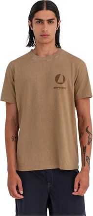 Murphy & Nye Homme, Tops, Brun, Taille: L Tug/2 T-Shirt