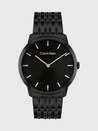 Calvin Klein Minimalistische Zifferblattuhr Mit Gliederarmband - Black - Gender-inclusive Erwachsene - Einheitsgr&ouml;&szlig;e