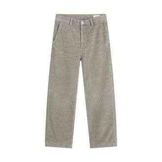 Mfpen Homme, Pantalons, Gris, Taille: S Pantalon en velours côtelé
