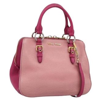 Miu Miu Pre-owned Hand Bag - - Pre-owned - Damen - Rosa - ONE SIZE