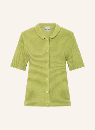 Ichi Strickjacke Ihdemue gruen