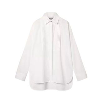 Golden Goose Oversized Baumwoll-Popeline-Hemd - - Blouses & Shirts - Damen - Wei&szlig; - M