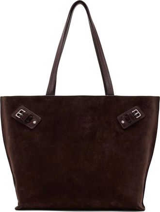 Proenza Schouler grand sac cabas Days en daim - Marron