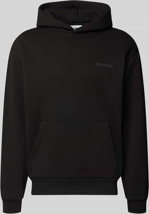 Review Relaxed Fit Sweatshirt aus Baumwoll-Mix mit K&auml;nguru-Tasche