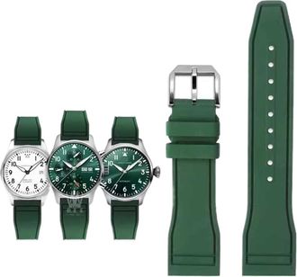 Generic Für IWC Fluorkautschuk-Uhrenarmband, Schnellverschluss, Pilot F1 Team, wasserdichtes Sportarmband, 20 mm, 21 mm, 22 mm